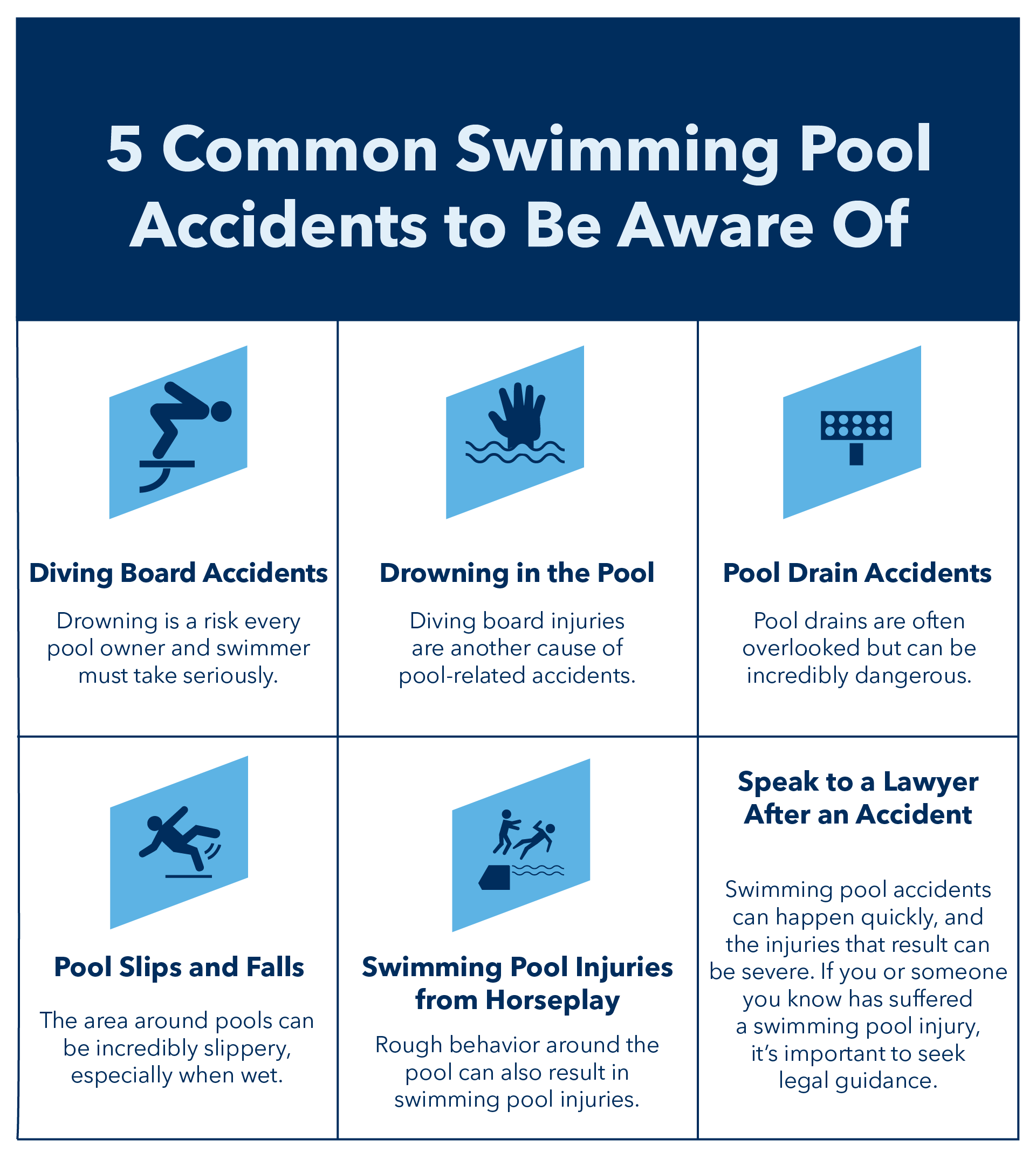 5 Common Swimming Pool Accidents to Be Aware Of - DM Injury Law